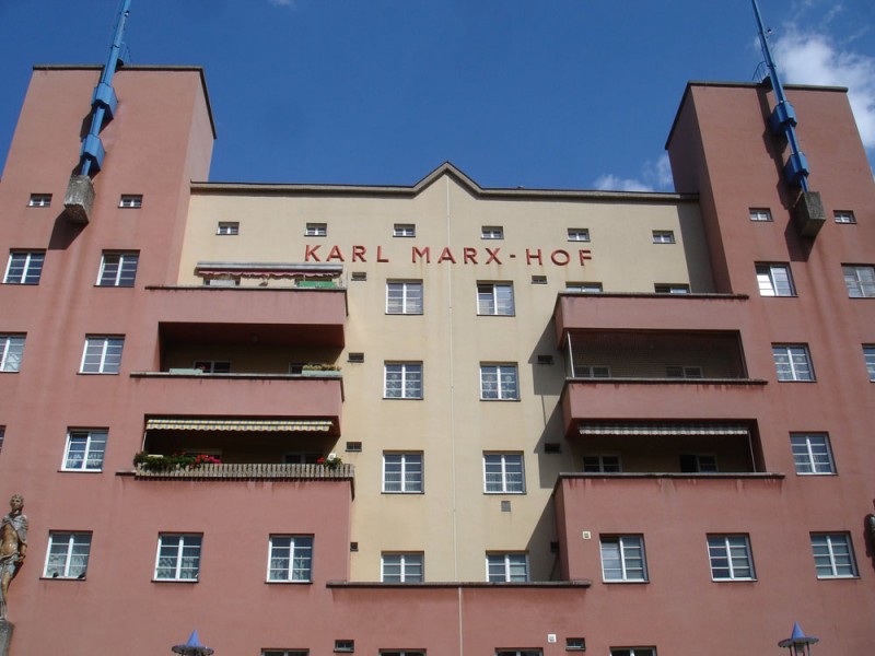 Karl Marx Hof Red Vienna Schonbrunn Habsburg Vienna